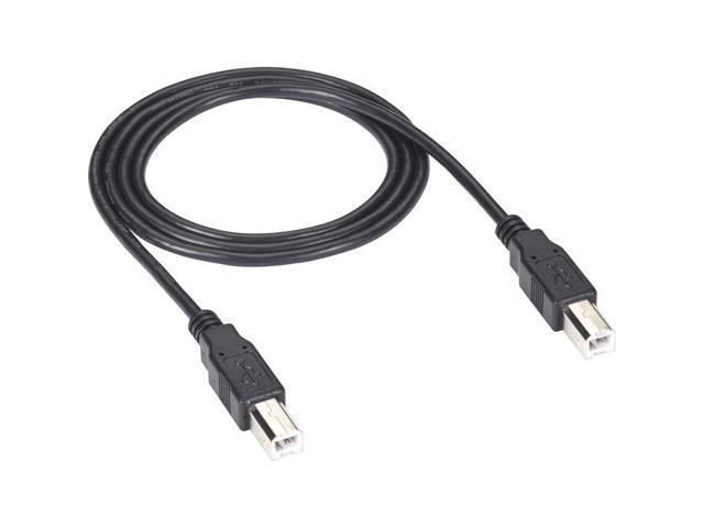 Black Box USB08-0016 16 ft. USB 2.0 Cable - Type B Male to Type B Male ...