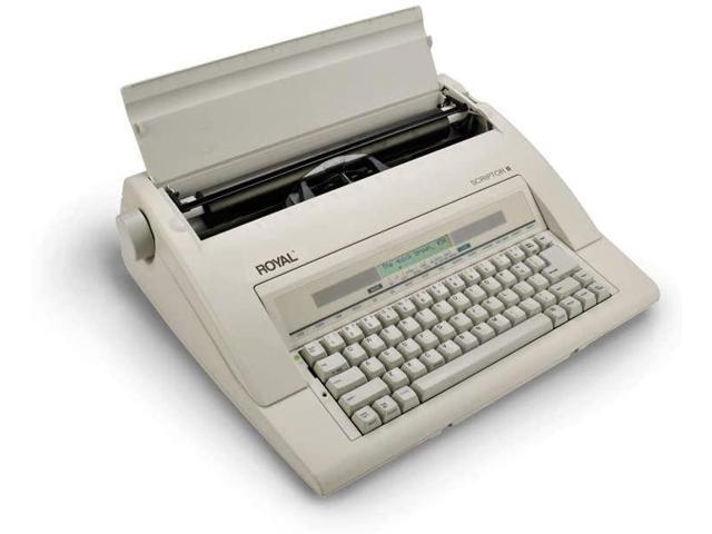 Royal 69147T Scriptor II Personal Portable Electronic Typewriter with ...