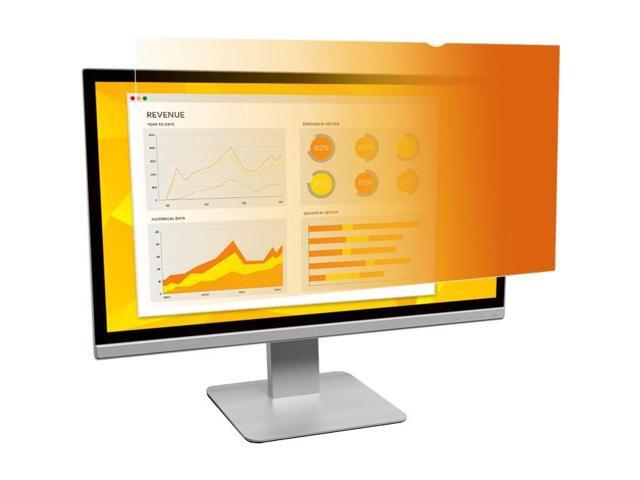 3M GF240W9B Gold Privacy Filter For 24 Inch Widescreen Monitor ...