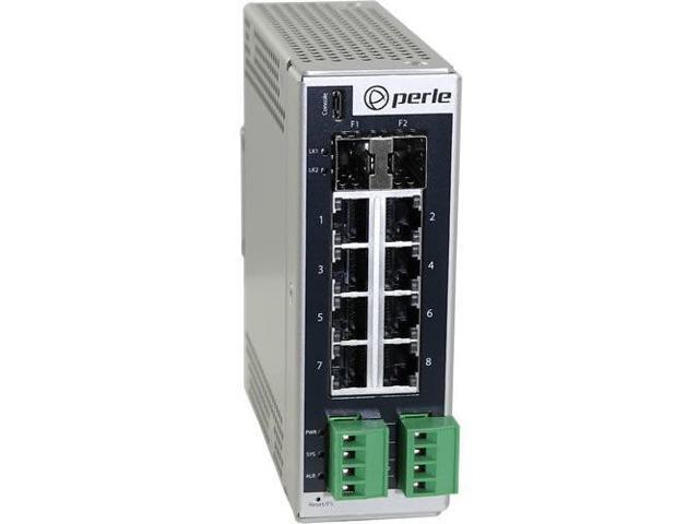 Perle Industrial Managed Ethernet Switch with 10 ports 07017280 ...