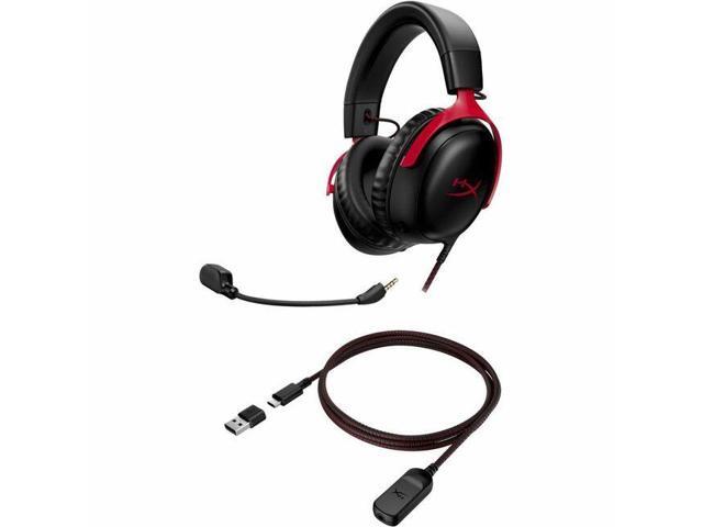 HyperX Cloud III – Wired Gaming Headset, PC, PS5, Xbox Series X|S, Angled 53mm Drivers, DTS ...