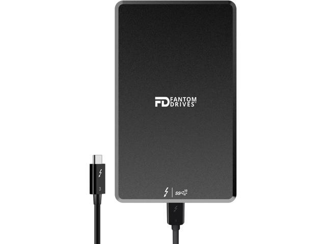 Fantom Drives 4 TB Solid State Drive External USB 3.2 Type C ...