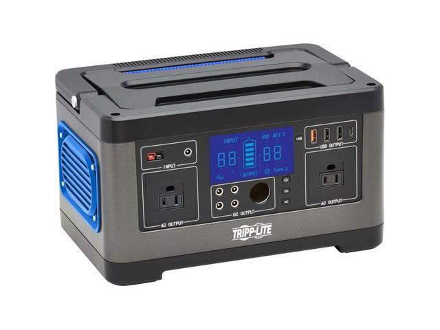 Tripp Lite by Eaton 500W Lithium-Ion Multi-Port Portable Power Station ...
