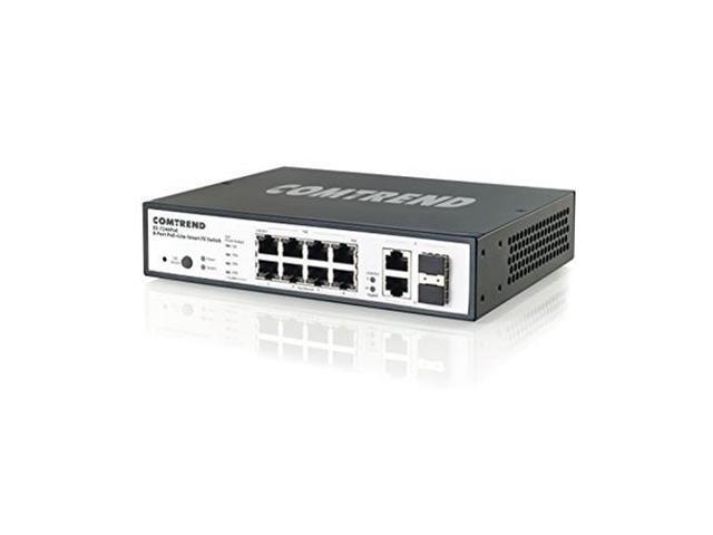 Comtrend ES-7246POE 8-Port PoE+ Lite-Smart Fast Ethernet Switch ...