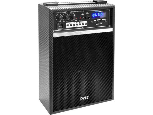 PYLE AUDIO PWMAB250BK 300 Watt Bluetooth 6.5'' Portable PA Speaker ...