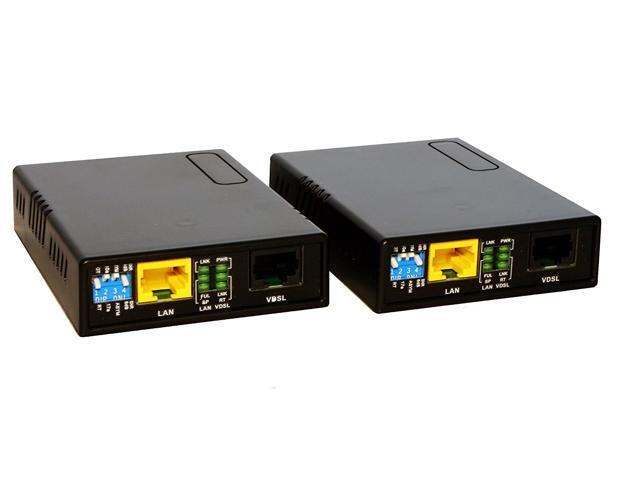 Ethernet Extender Kit (Pair 2pc) - Tupavco TEX-100 - Range up to 1 Mile ...