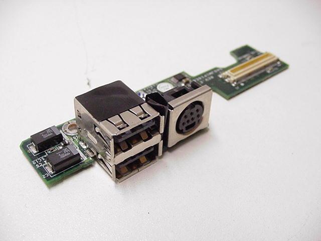 Refurbished: Dell OEM Latitude D600 Inspiron 600m USB Board S-Video Out ...