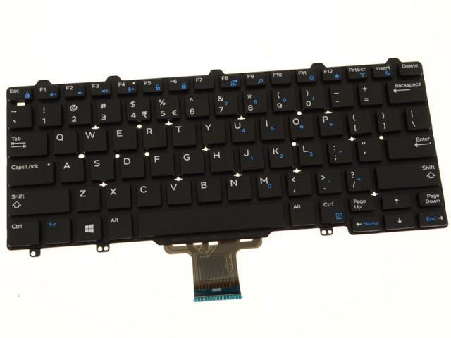 New US INTL Dell OEM Latitude E7250 E5250 Laptop Keyboard Non-Backlit ...