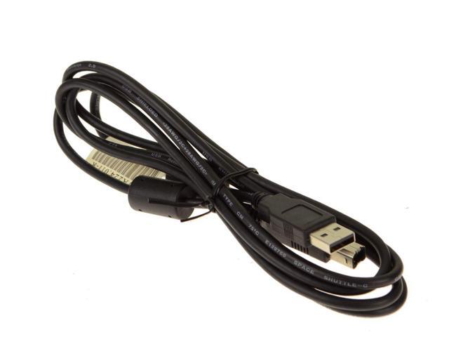 Refurbished: Dell OEM USB Printer Cable 6ft USB A to B Printer ...