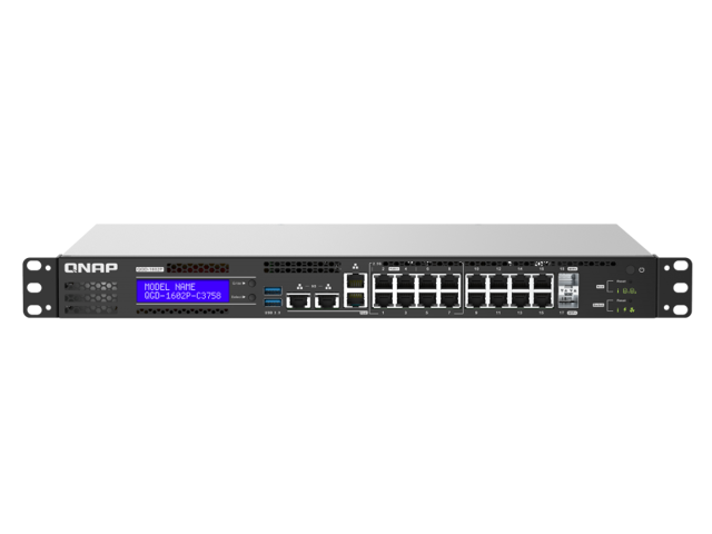 Qnap QGD-1602P-C3558-8G-US 2 PoE Switch Management Module - Newegg.com