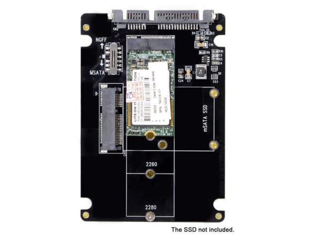 CYSM Combo M.2 NGFF B-key & mSATA SSD to SATA 3.0 Adapter Converter ...