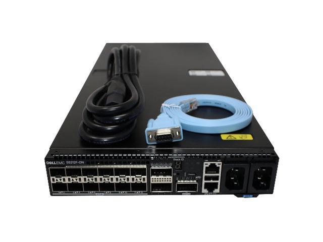 Refurbished: Dell S5212F-ON 12P SFP28 3P QSFP28 I/O-PSU OS10 Switch ...