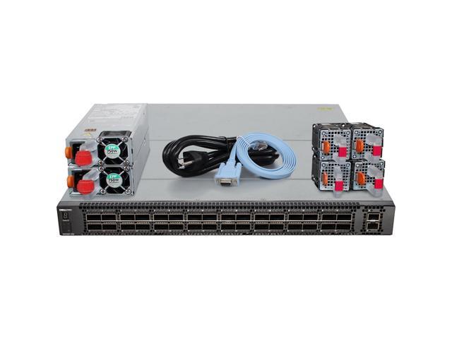 Refurbished: Dell Networking S5232F-ON 32P QSFP28 OS10 Switch - Newegg.com