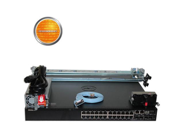 Refurbished: Dell Networking S3124 24P 1GbE 2P 10GbE SFP+ Switch (Rails ...