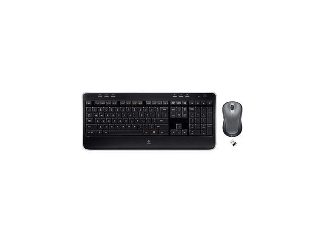Used - Very Good: Logitech MK520 920-002553 2.4 GHz Wireless Keyboard and Mouse Combo - Black ...