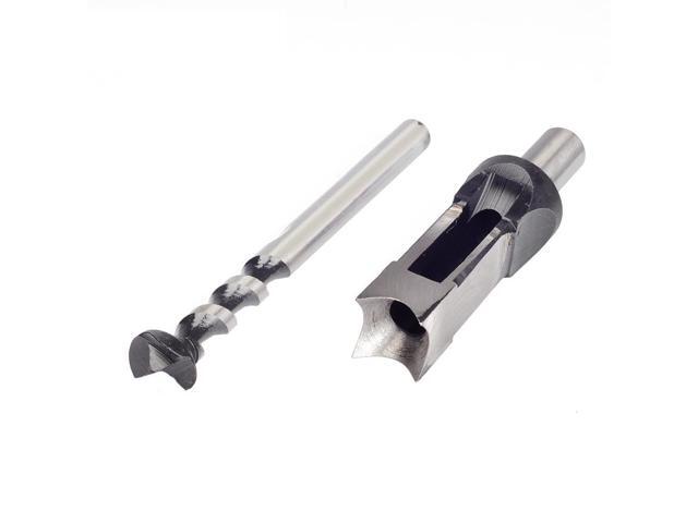 ELECALL 25mm 1'' Woodworking Square Hole Bits Drill Mortising Chisel ...