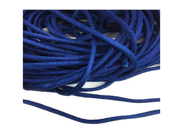 Weave Cobalt Blue Cord Trims 1/4" (6mm) Decortive Blue Rope 5 Yards ...