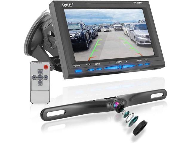 Refurbished: PYLE 7" Monitor Vehicle Backup Camera System - Black ...
