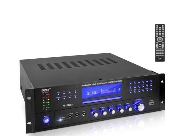 Refurbished: PYLE PD1000BA 1000 Watt 4-Channel Preamplifier Stereo ...