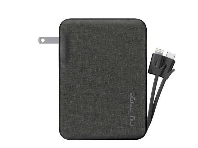Refurbished: MyCharge Power Hub Max All-in-One Portable Charger 15,000mAh GRAY AO15FK-A - Newegg.com