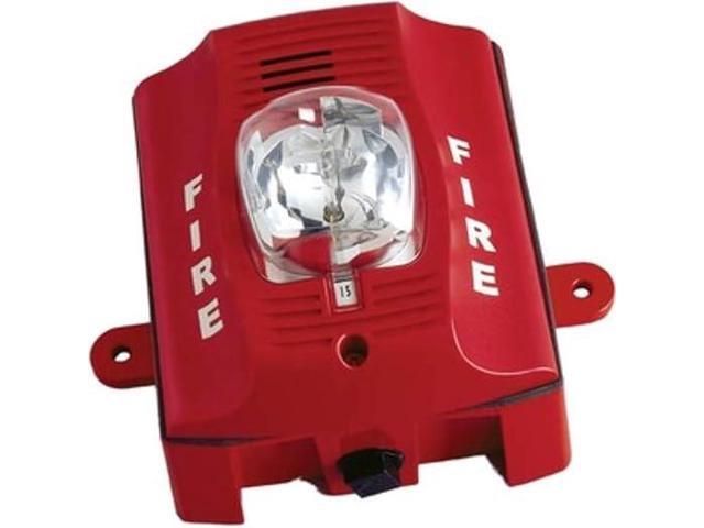 Refurbished: System Sensor P2RK 2-Wire Outdoor Horn Strobe Wall Mounted ...