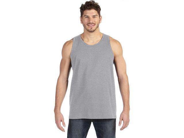 986 Anvil Adult Lightweight Tank Heather Grey S - Newegg.com