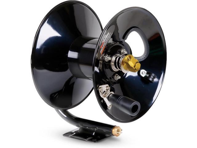 Refurbished: REELWORKS Air Hose Reel Retractable Hand Crank Reel 3/8" x ...