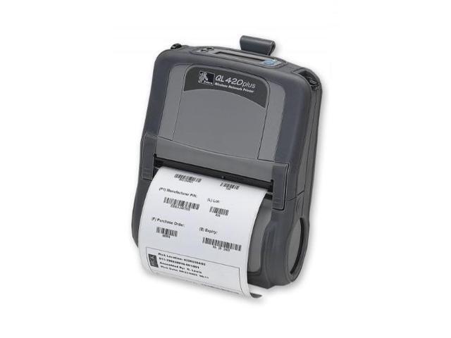 Zebra Q4D-LUBAL000-01 QL420 Plus Series Direct Thermal Mobile Printer ...