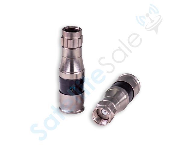 SatelliteSale Indoor/Outdoor Fittings Coaxial Connectors for RG-11 Coax ...