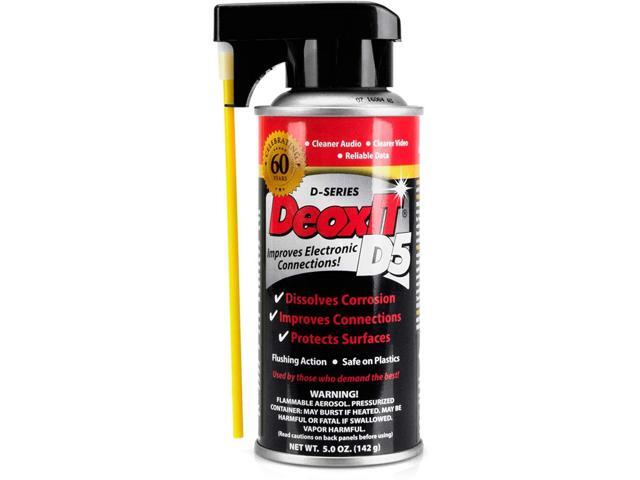 6-Pack Hosa D5S-6 CAIG DeoxIT 5% Spray Contact Cleaner, 5 oz. - Newegg.com