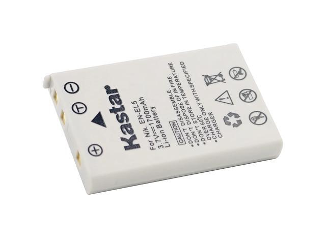 Kastar 2 Pack Replacement Battery for Nikon EN-EL5 CP1 and Nikon ...