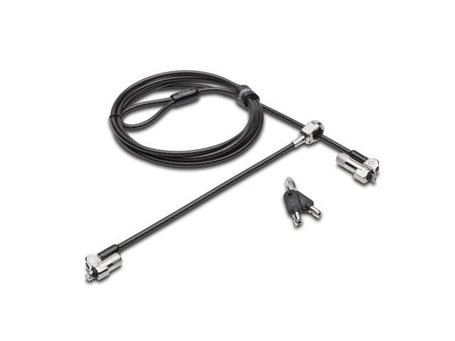 Kensington NanoSaver Keyed Dual Head Laptop Lock for Ultra-Thin Laptops ...