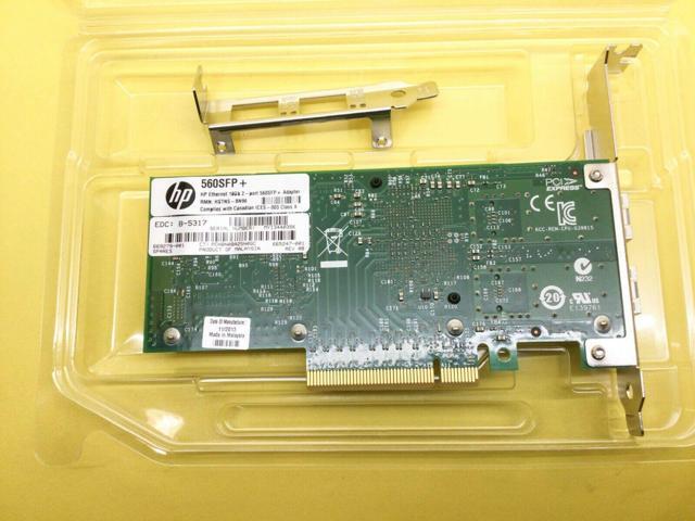 Refurbished: HP 560SFP+ PCI-Express Network Adapter - Newegg.com