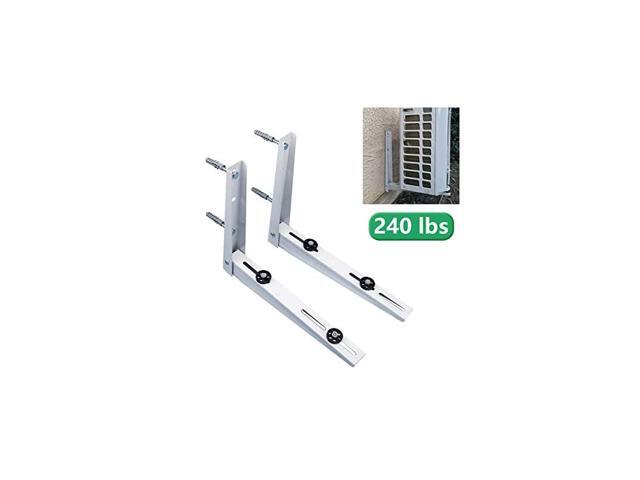Foldable Outdoor Wall Mounting Bracket, Fits Ductless Mini Split Air ...