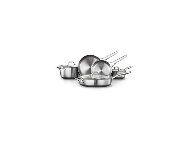 Premier Stainless Steel Pots and Pans, 8-Piece Cookware Set - Newegg.com