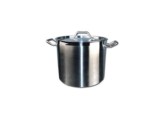 Stainless 20-Quart Steel Stock Pot with Cover - Newegg.com