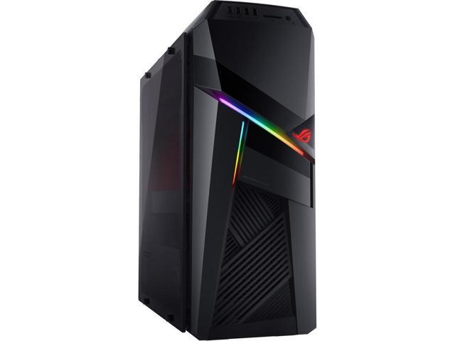 Refurbished: ROG Strix GL12 Gaming Desktop, Overclocked 9th Gen 8-Core ...