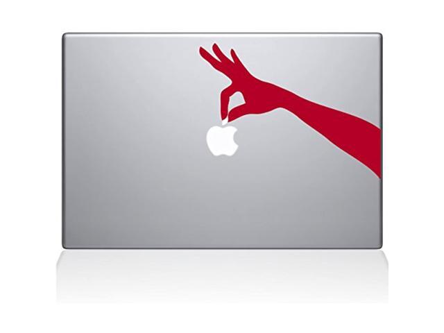 Hand Picked Apple Macbook Vinyl Sticker - 13" Macbook Air - Red (1076 ...