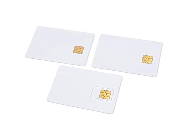 Java Cards Compatible J2a040 Smart Chip Cards With 2 Track 8.4Mm Black ...