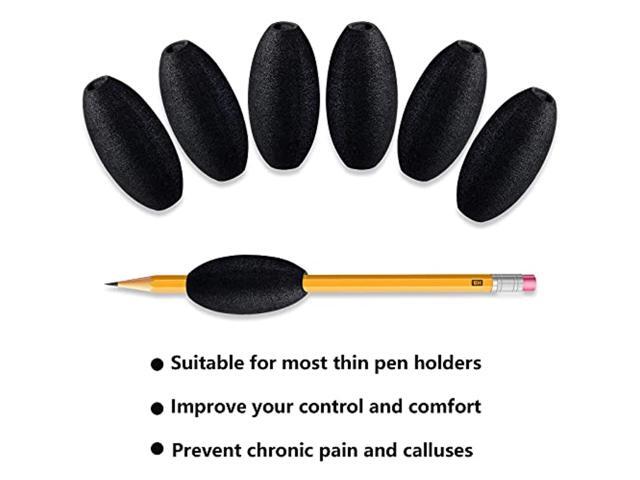 Pencil Grips For Kids Adults Foam Egg Grips Pen Grips Cushioned Holders ...