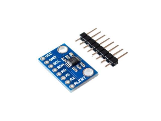 High Accuracy Temperature Sensor MCP9808 I2C Breakout Board Module 2.7V ...