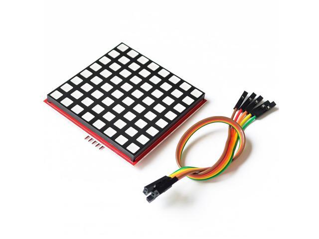 LED Full Color Dot Matrix RGB LED Display Screen Board 8*8 Dot Matrix ...