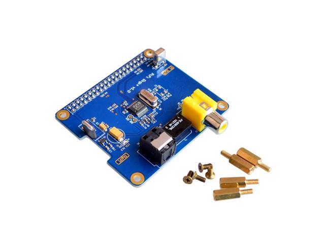 Raspberry Pi HIFI DiGi Digital Sound Card I2S SPDIF expansion board ...