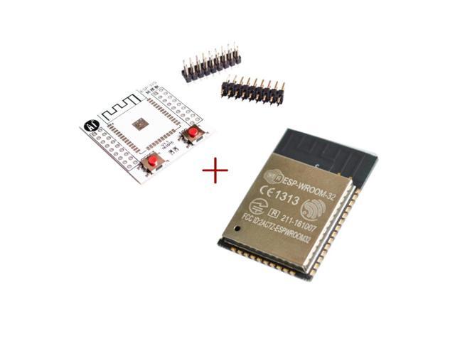 ESP32 ESP-WROOM-32 IoT Wifi Wlan BLE Module+ESP-32S Adapter Board - Newegg.com