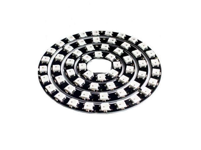 RGB LED Ring 8/12/16/24 Bit WS2812 5050 RGB LED with Integrated Driver ...