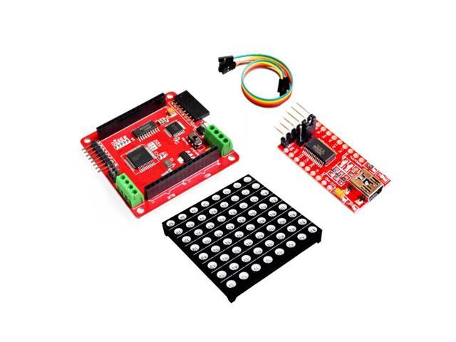 Full color RGB 8 * 8 60m LED dot matrix screen driver board - Newegg.com