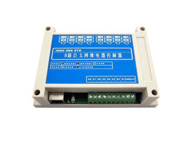 ethernet relay 8-way network Ethernet Internet relay Switch Network cable TCP/IP MODBUS TCP ...