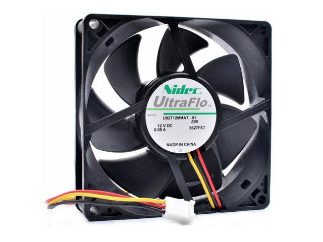 9cm 9025 92mm fan 92x92x25mm 12V 0.08A support speed monitoring ultra ...