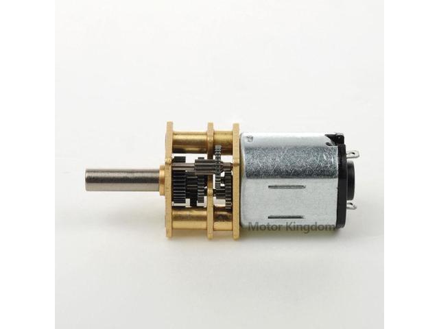 DC 3V 100RPM N10 Mini Full Metal Gear Motor Reduction Micro Gearbox ...