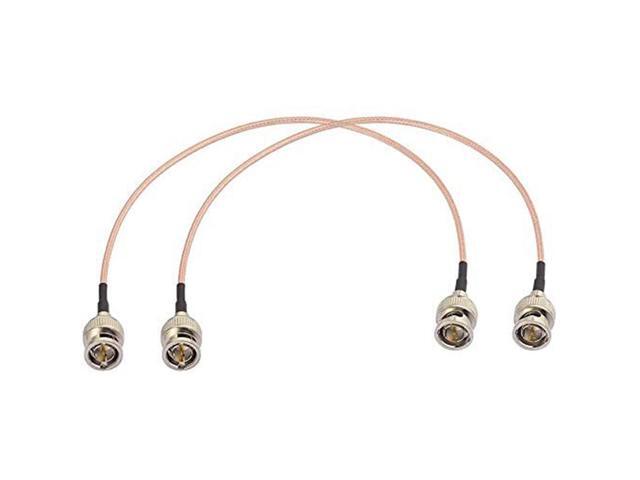 2Pcs 3G HD SDI Cable BNC Cable 30cm 75 Ohm for Cameras BMCC Video ...